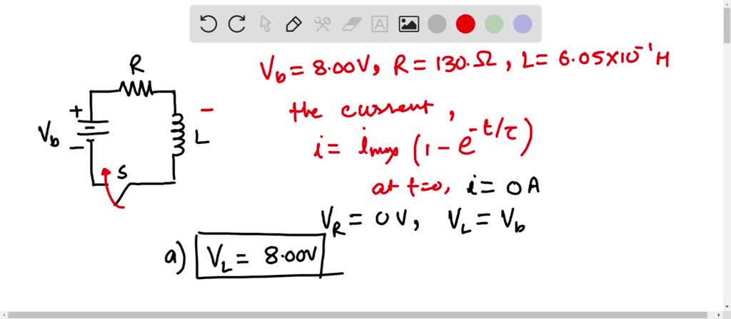 Solved For The Circuit Shown Below Find The Current Through The