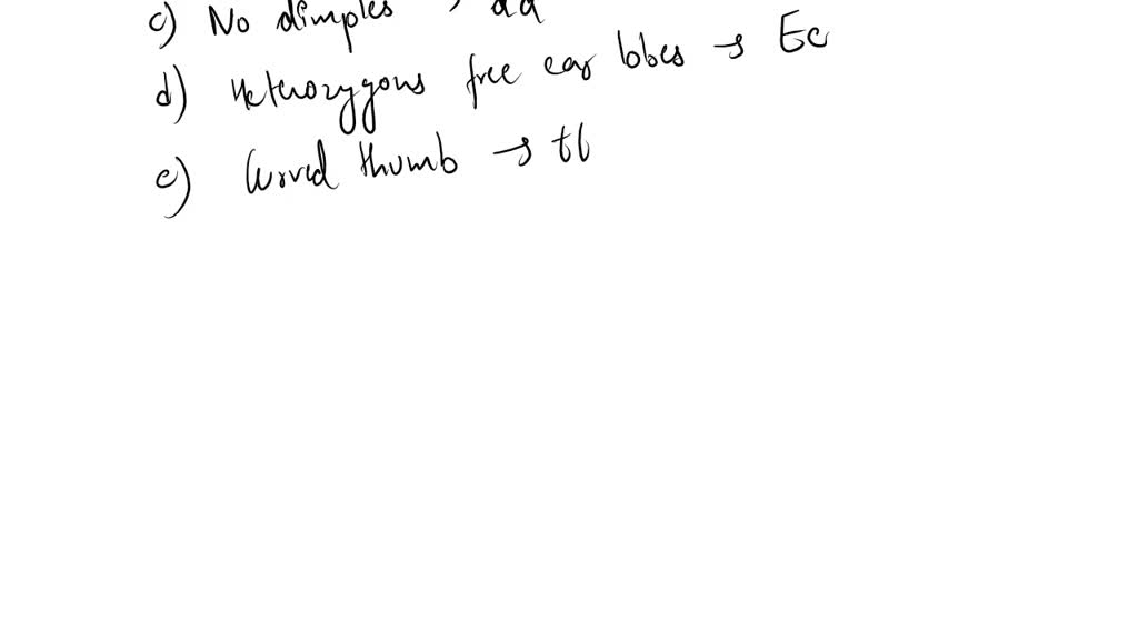 SOLVED: What are the genotypes? Purpose: Use a Punnett square to ...