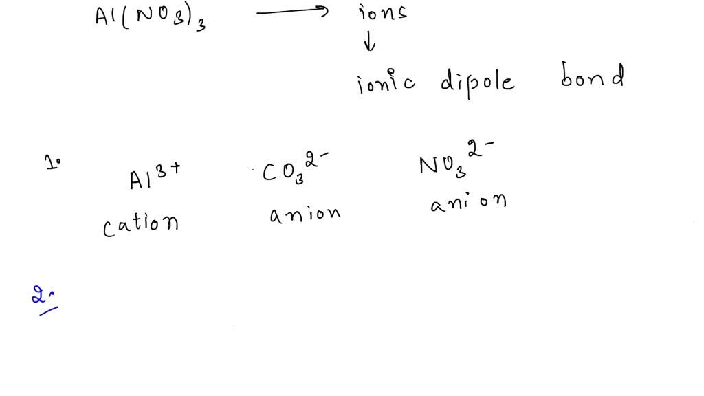 The two solutions, when mixed, will have two cations and two anions. (c ...