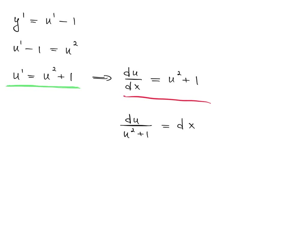 SOLVED: point) Solve the initial value problem y =(r+y 2)? with y(O ...