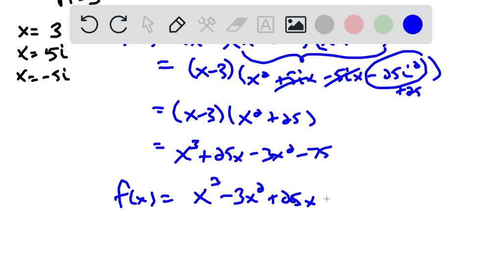 SOLVED: find the nth-degree polynomial function withbreal coefficients ...