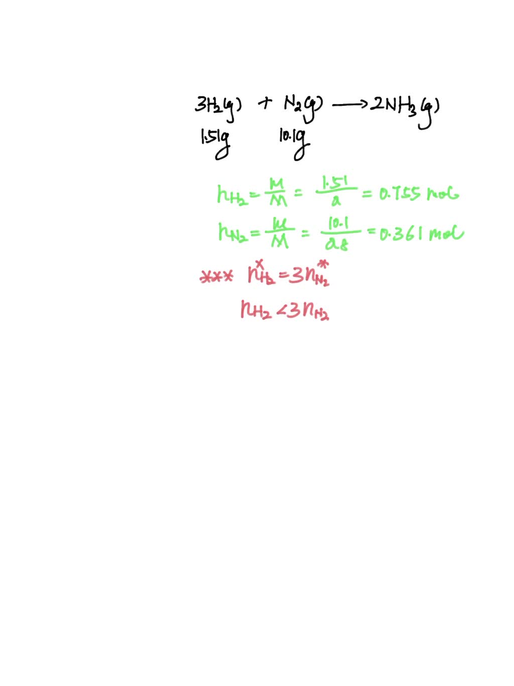 SOLVED: The Haber-Bosch process is a very important industrial process ...