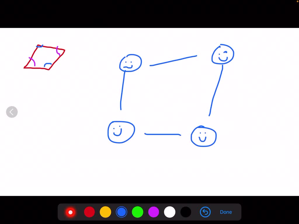 SOLVED: 4 2. Describe how four children could use 4 pieces of string to ...