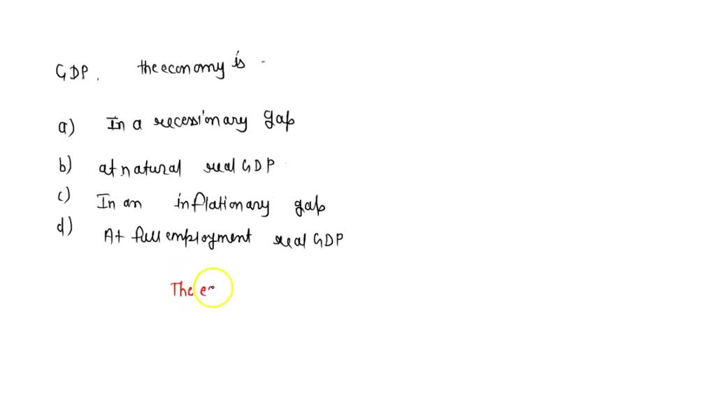 SOLVED: A. Draw AD/AS curves showing macroeconomic equilibrium at full ...