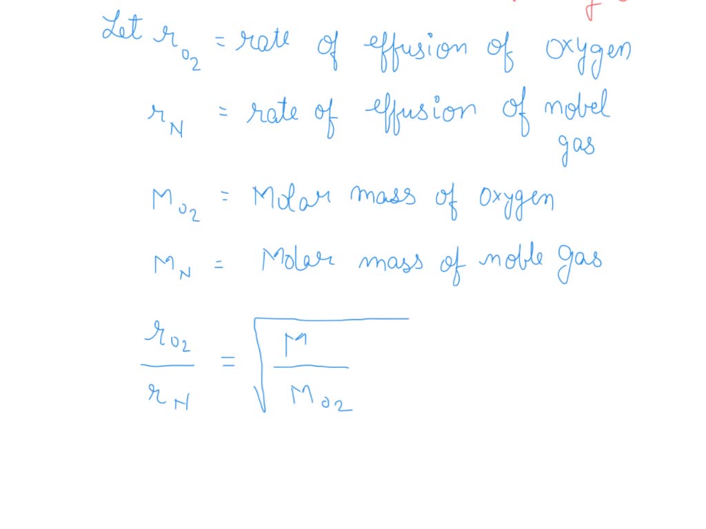 SOLVED: The diffusion rate of H2 gas is 6.45 times as great as that of ...