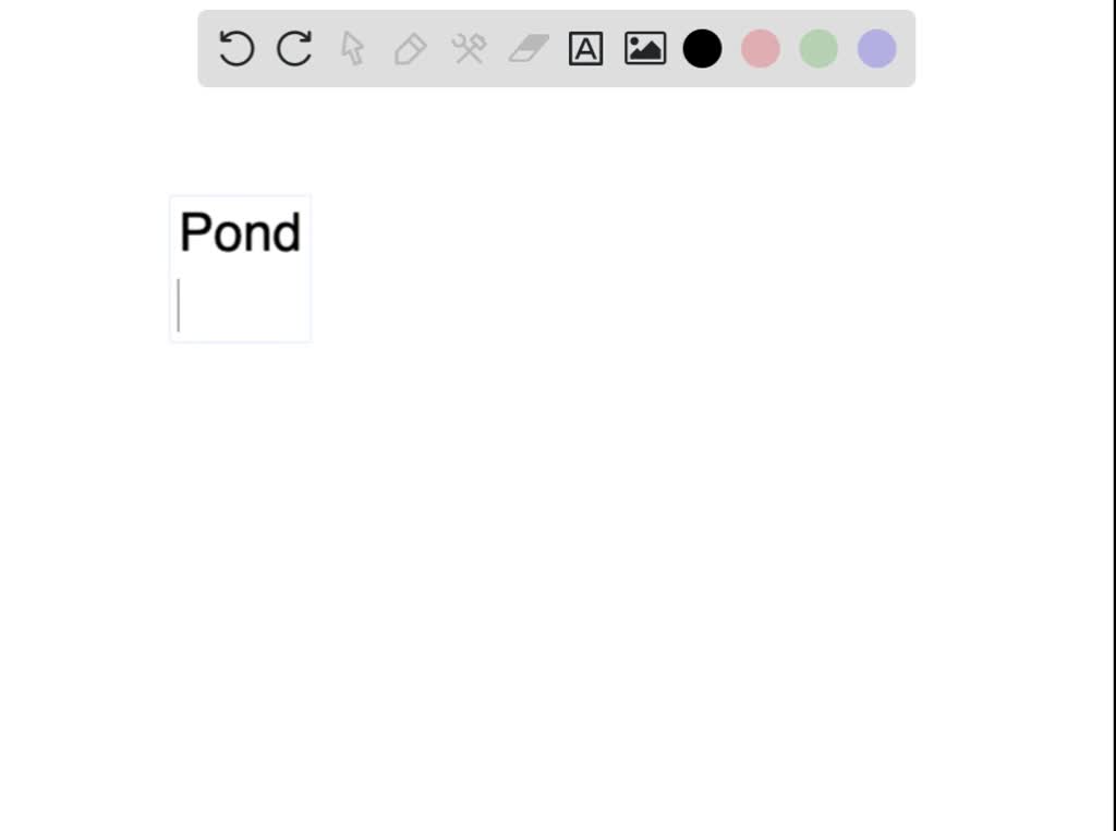 SOLVED: Drag and drop each phrase to show whether it describes a pond ...
