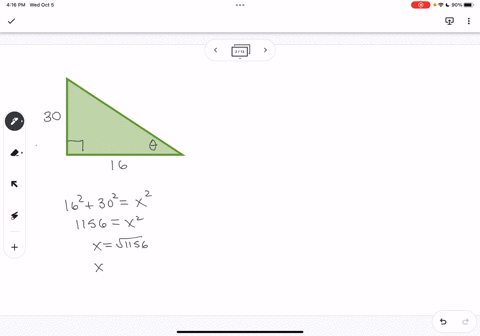 Find the exact values the six trigonometric ratios of the...