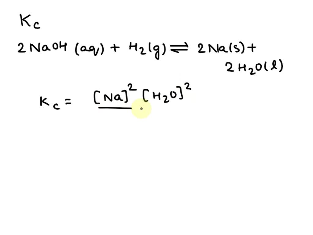SOLVED: Consider the reaction 2NaCl(aq) + 2H2O(l) â†’ 2NaOH(aq) + Cl2(g ...