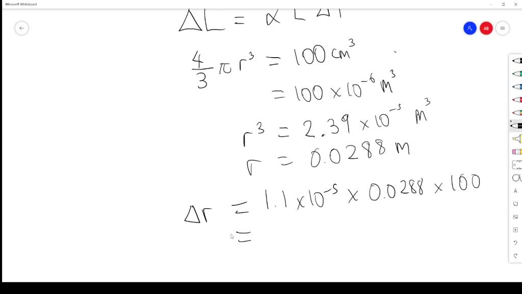 SOLVED: The coefficient of linear expansion of steel is 1.1 × 10–5 per ...