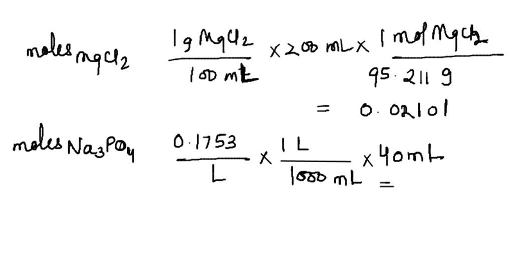 What mass of MgNH4PO4 precipitated when 200.0 mL of a 1.000% (w/v ...