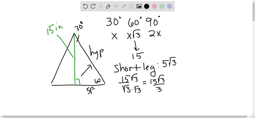 SOLVED: 'The road sign shown is in the shape of an equilateral triangle ...
