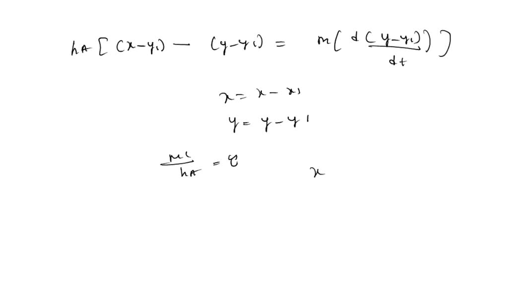 SOLVED: Prove that a Mercury bulb thermometer is a first-order lag ...