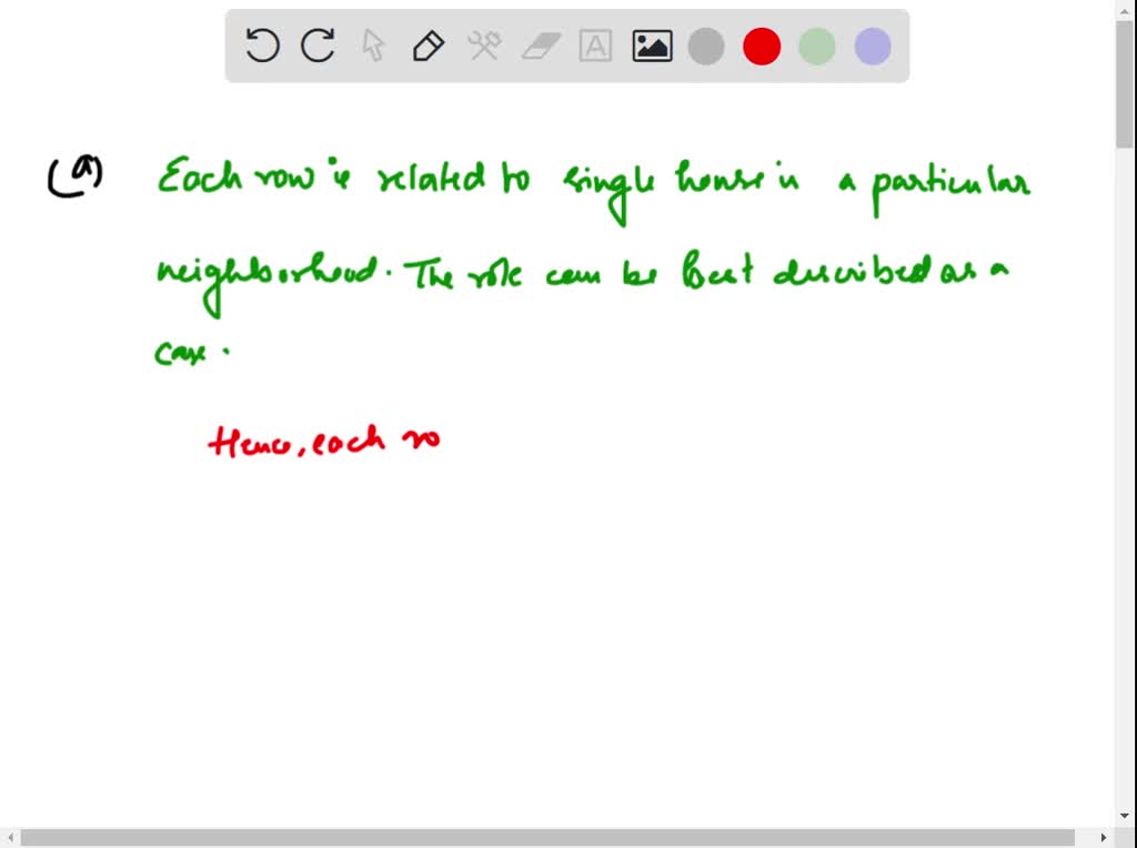SOLVED: What does a row correspond to in this data table? How would you best describe each row ...