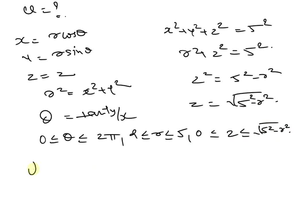 SOLVED: point) A cylindrical drill with radius 2 is used to bore a hole ...