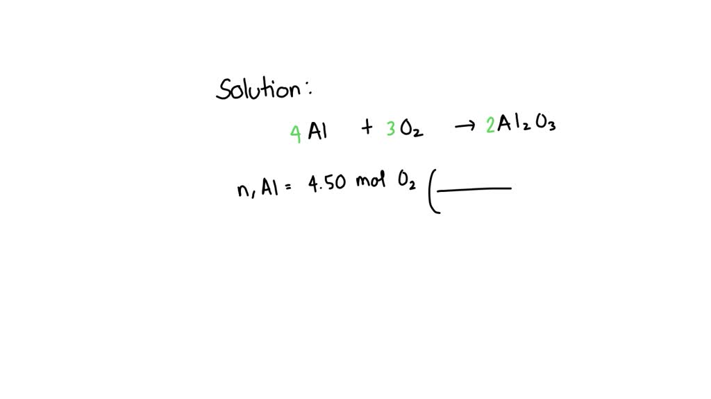 Solved Considering The Reaction 4al S 3o2 G → 2al2o3 S A How