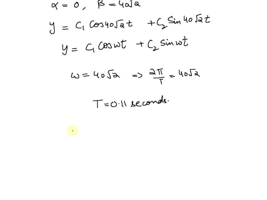 SOLVED: (1 point) spring with spring constant k of 100 pounds per foot ...