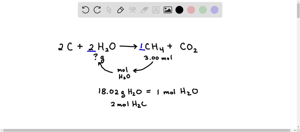 SOLVED: Coal can be converted to methane gas by a process called coal ...