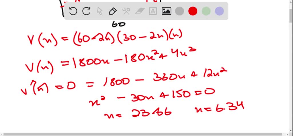 SOLVED: Question 14 (5 points) A rectangular box is to have a volume of ... SOLVED: Question 14 (5 points) A rectangular box is to have a volume of ...