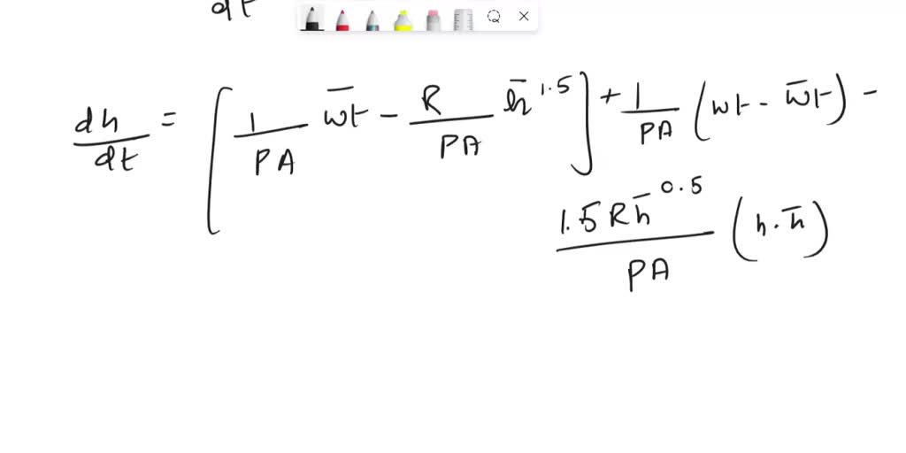 SOLVED: A surge tank is designed with a slotted weir so that the ...