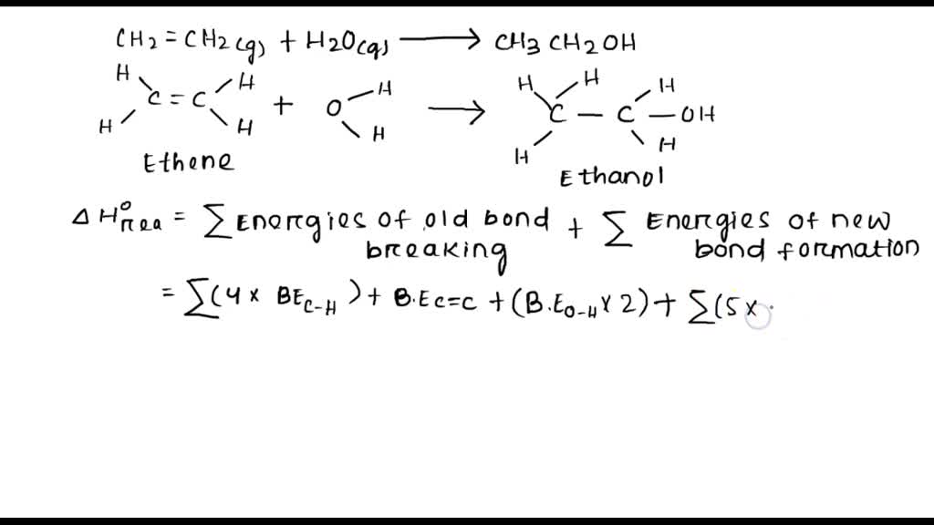VIDEO solution: The reaction between ethene and steam is used in the ...