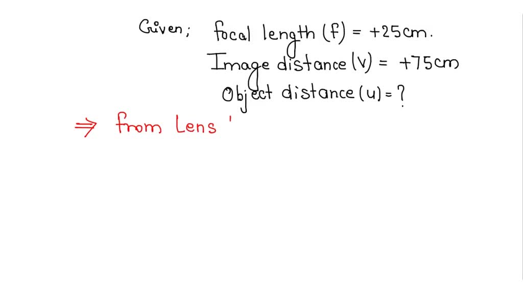 SOLVED: Four times larger image is obtained on the screen by placing ...