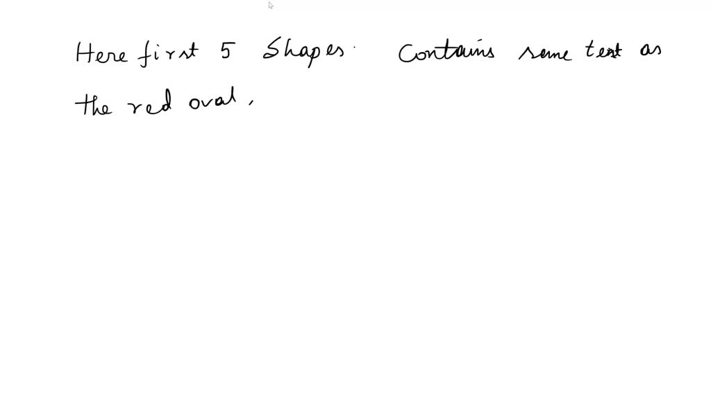 SOLVED ENTEA How Many Shapes Contain The Same Text As The Red Oval 