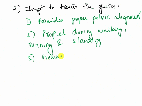 Issa glute cert studying help discuss the physical...