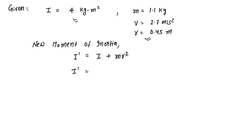 SOLVED: A student sits at rest on a piano stool that can rotate without ...