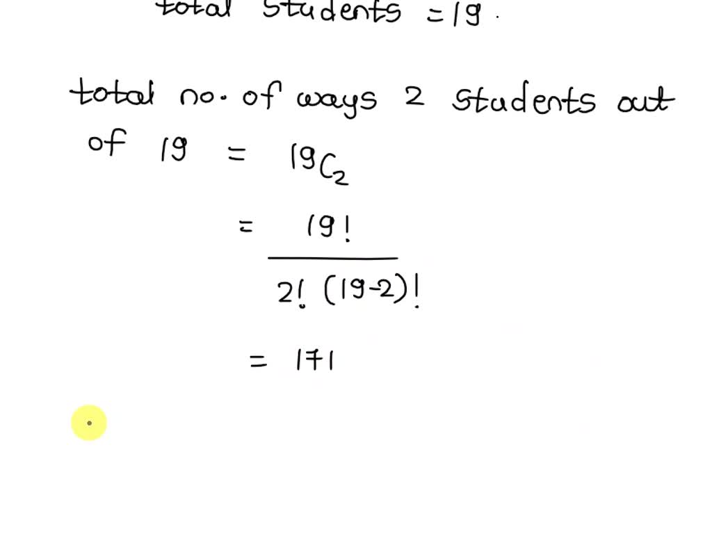 SOLVED: Tesha is in the French club. There are 19 students in the club ...
