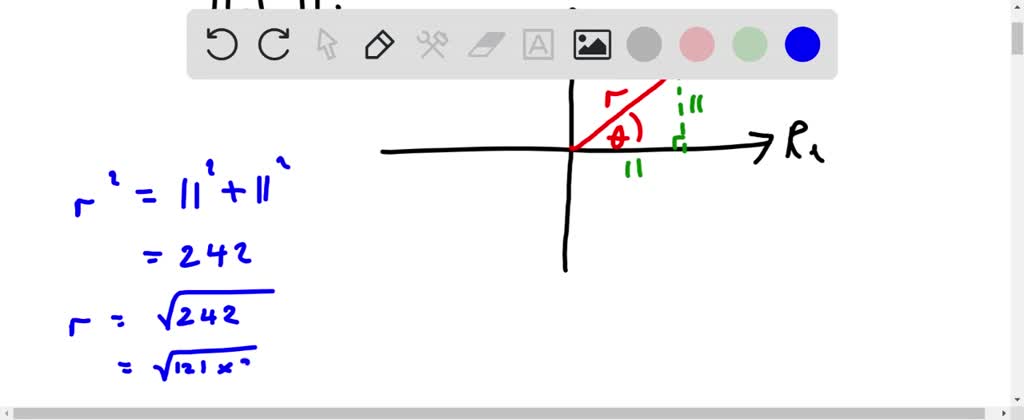 Solved Plot The Complex Number Then Write The Complex Number In Polar Form Express The Argument
