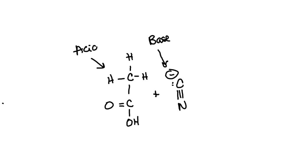SOLVED: Using curved arrows, show the mechanism for the acid-base ...