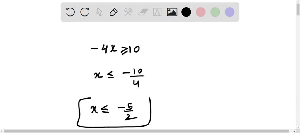 Solved Solve The Linear Inequality Express The Solution Using Interval Notation 4x 21
