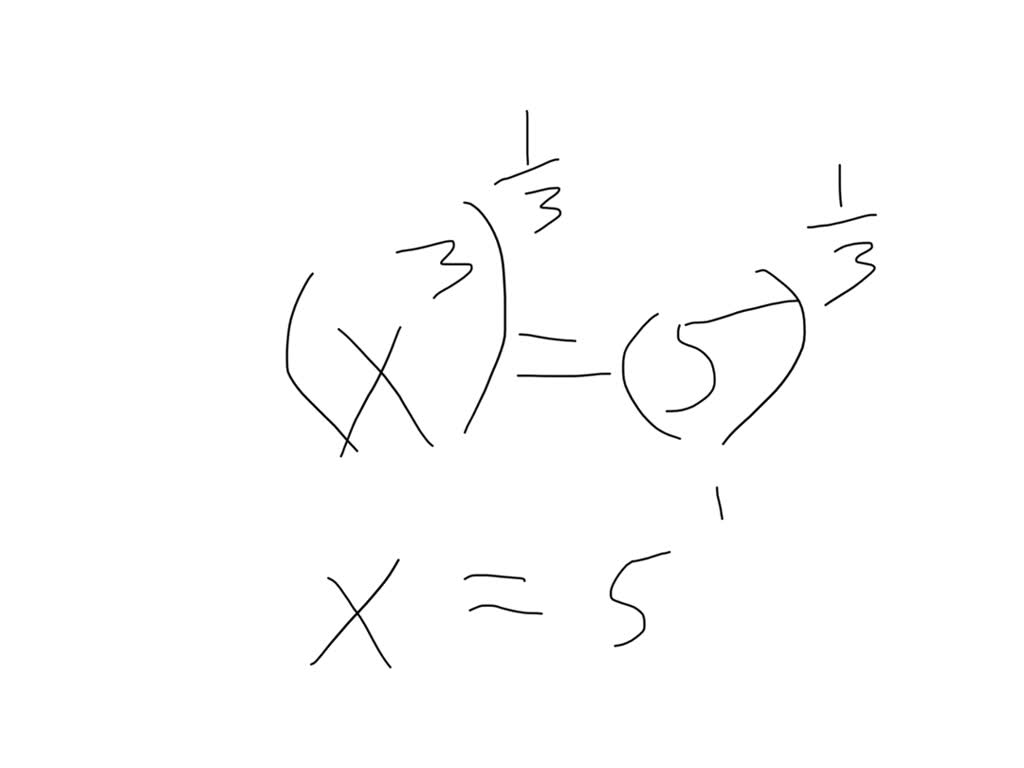 SOLVED: Prove that there is a positive number x such that x^3=5. Write a proper mathematical ...