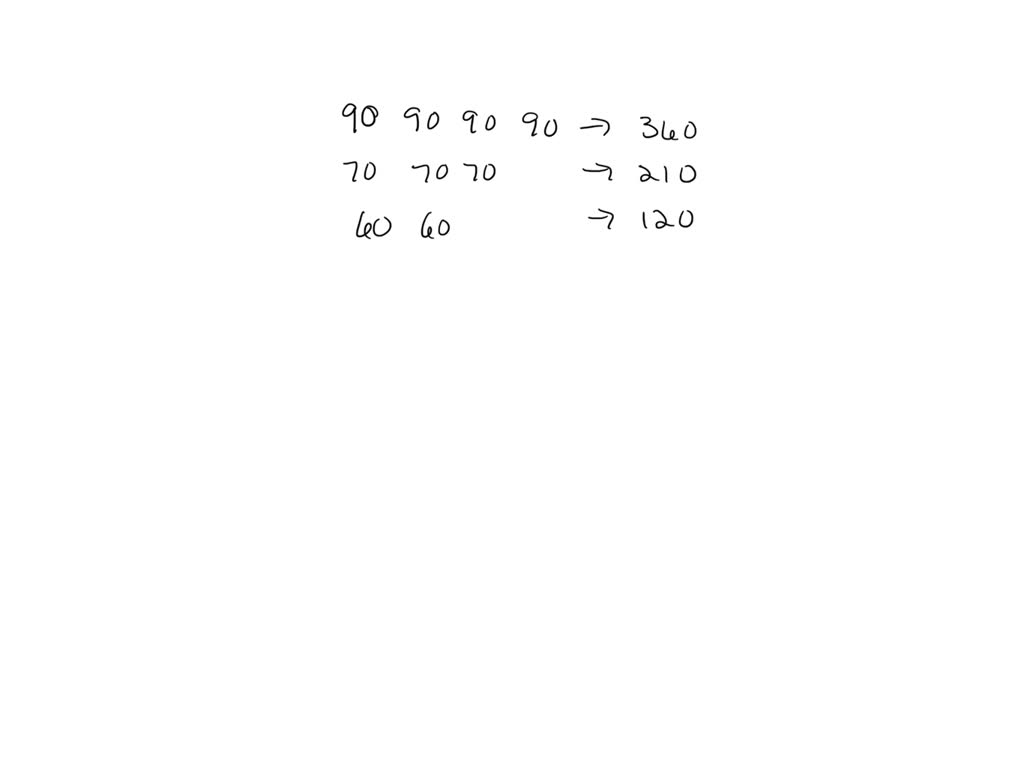 Four students get 90s on a test, three get 70s, 2 get 60s and one gets ...