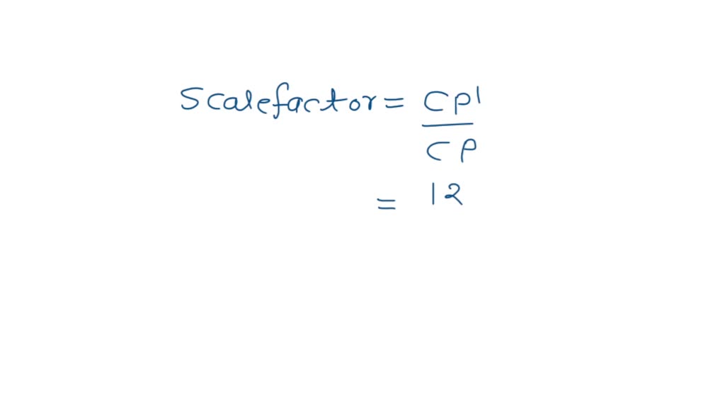 Solved Find The Scale Factor Of The Dilation Then Tell Whether The Dilation Is A Reduction Or