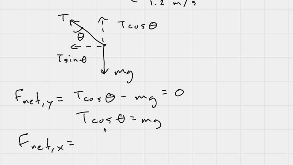 SOLVED: A ball with mass m = 80g is tied to the end of a string with length L = 20cm with the ...