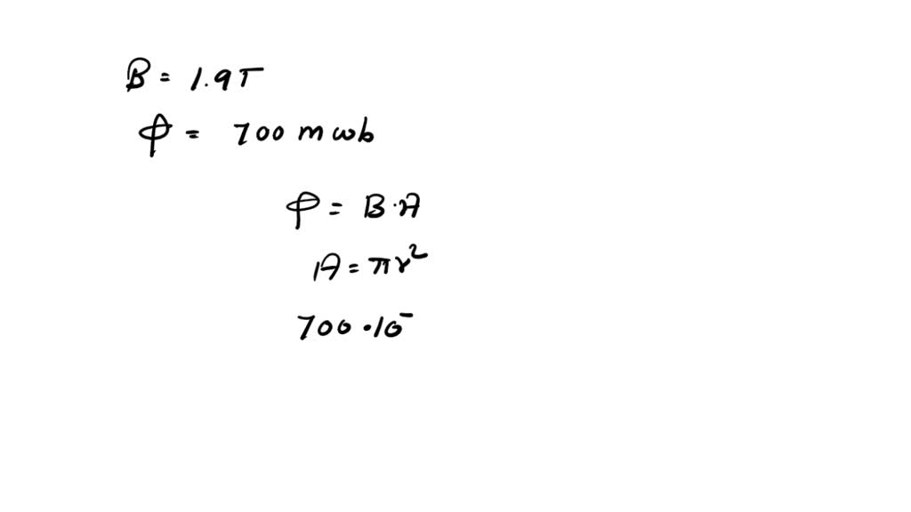 SOLVED: The maximum working flux density of a lifting electromagnet is ...