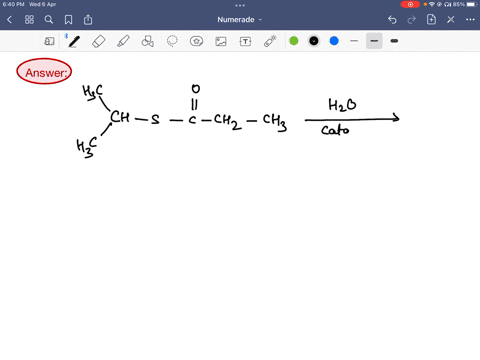 SOLVED: Draw the neutral products formed in the following hydrolysis ...