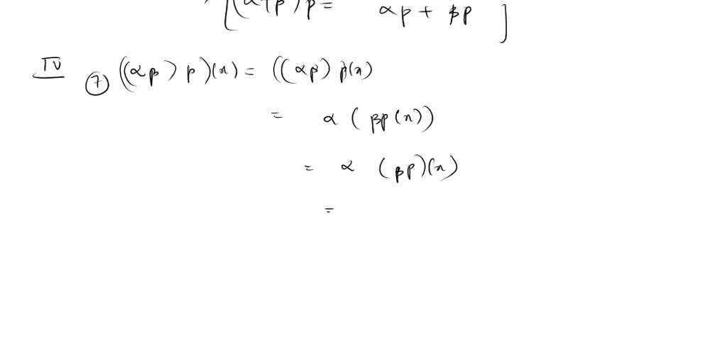 SOLVED: Consider the set of all polynomials in one variable with real coefficients of degree ...