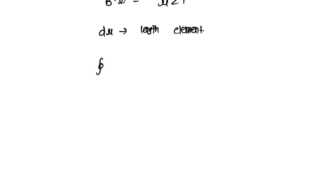 SOLVED: derive an expression for the magnetic field intensity at a point due to current carrying ...