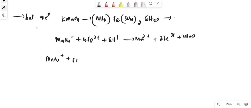 SOLVED: Write balanced half-reactions and total reaction for a ...