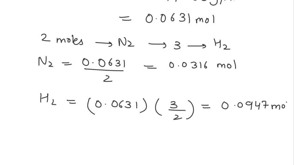 SOLVED: How much heat is needed to react 1.075g of NH3 using this ...