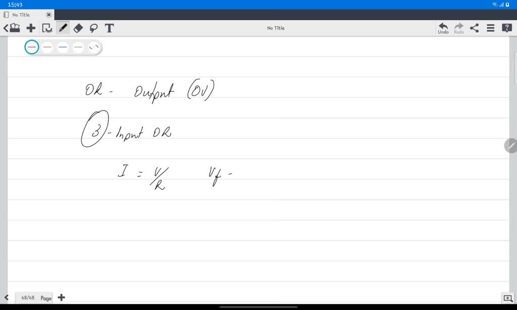 SOLVED: a three inputs diode logic orgate using silicon diode is ...