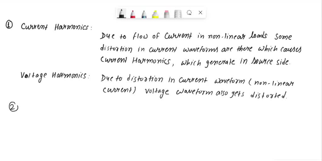 SOLVED: Explain the concept of "Harmonic Distortion" in electrical ...