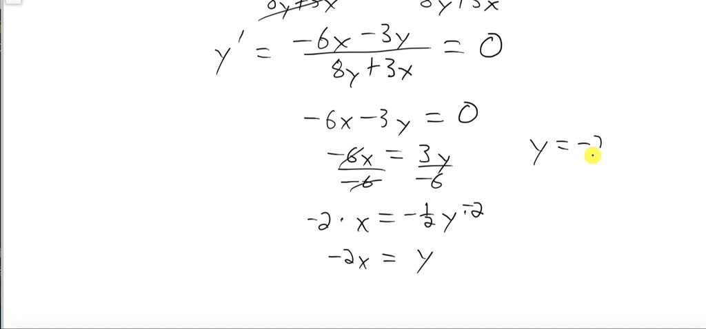 Solved Find All Points On The Graph Of 3x2 4y2 Sxy 16 Where The