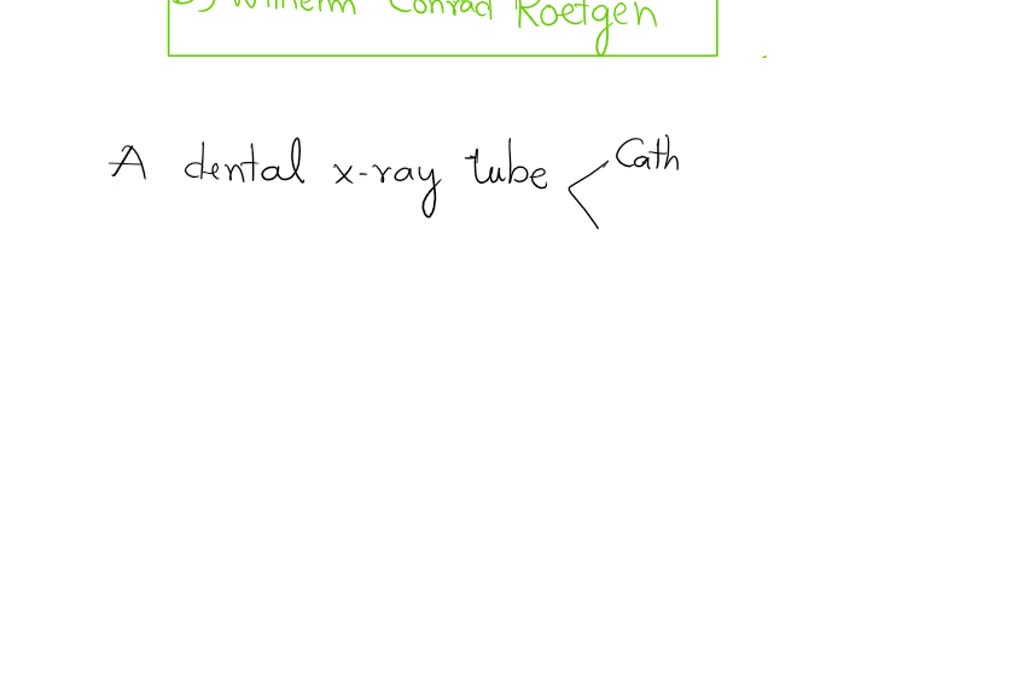 SOLVED: PRACTICE QUESTIONS: The discoverer of' X-rays was; Albert ...