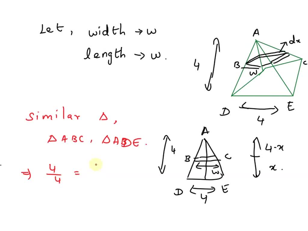 SOLVED: Draw an outline of the solid and then draw a typical slice for ...