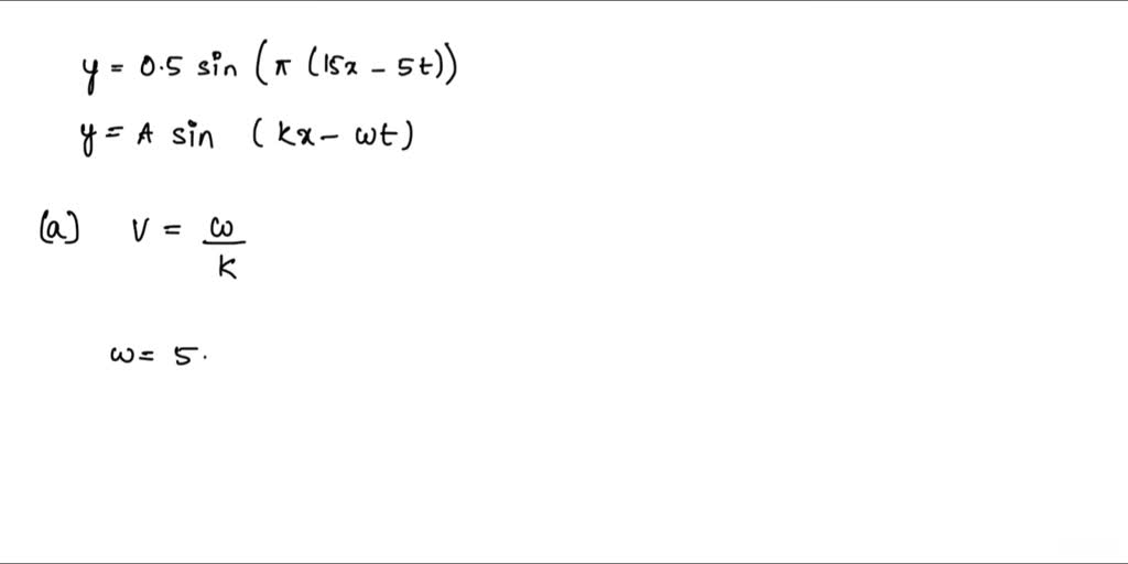 SOLVED: A transverse wave is traveling on a string stretched along the horizontal x-axis. The ...