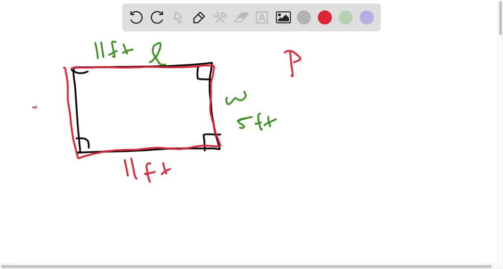 SOLVED: A rectangle is 11x-6 feet long and 2x+4 feet wide. What is the ...