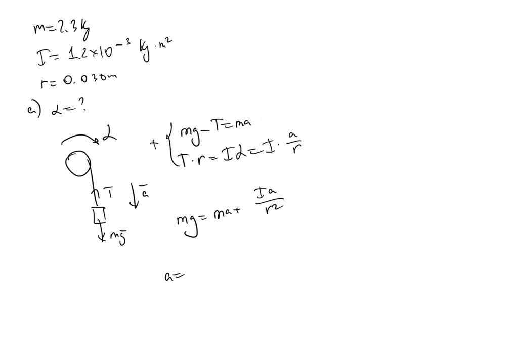 SOLVED: A block (mass = 1.3 kg) is hanging from a massless cord that is ...